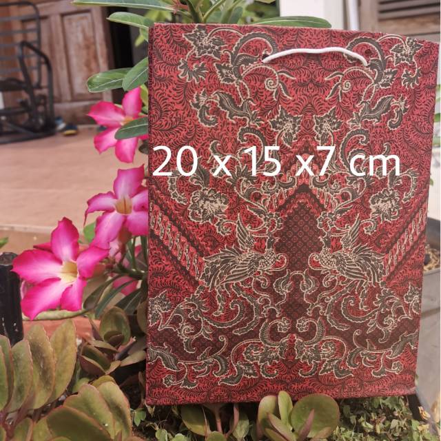 Jual Paperbag batik mini 20x15 cm | Shopee Indonesia