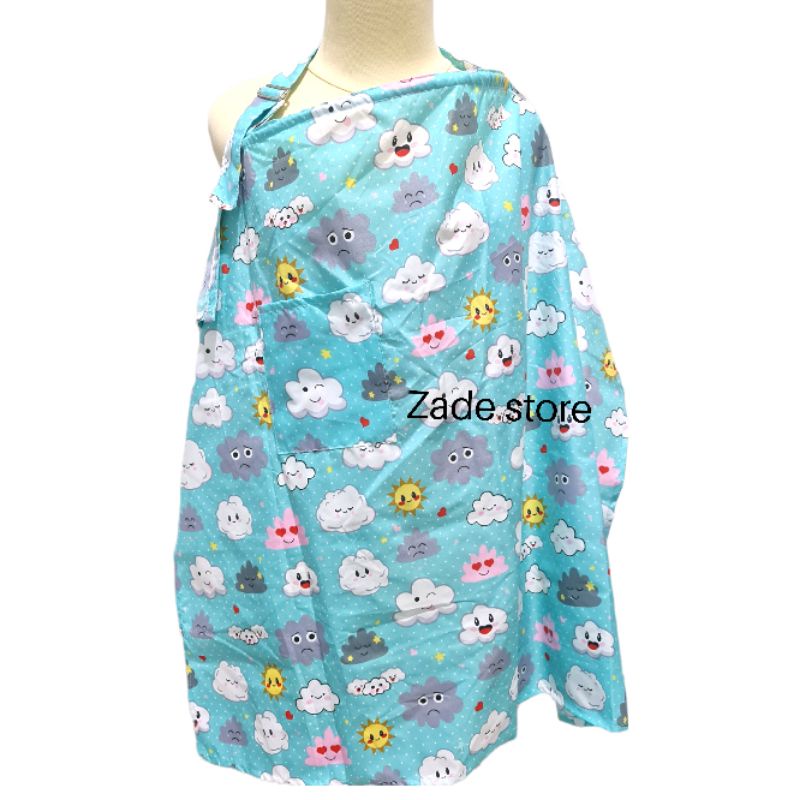Jual Apron menyusui 2 in 1 cover stroller penutup menyusui cover asi ...
