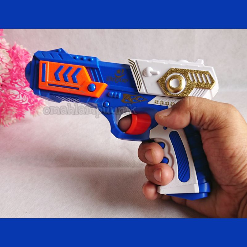 Jual BISA COD!! Mainan Anak Pistol Soft Gun Dengan Peluru Busa Nerf ...