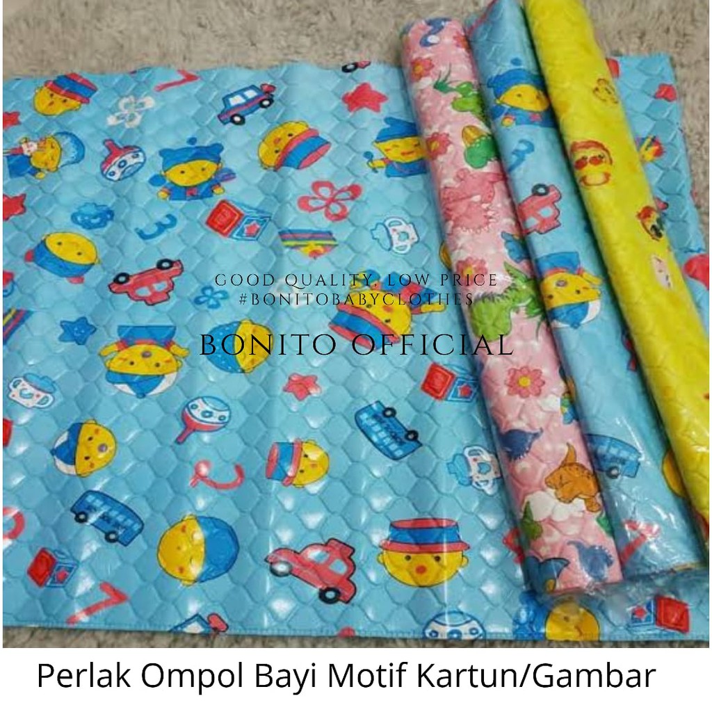 Jual Perlak Bayi Warna Motif 60x70cm / 70x70cm / Perlak Ompol / Alas ...