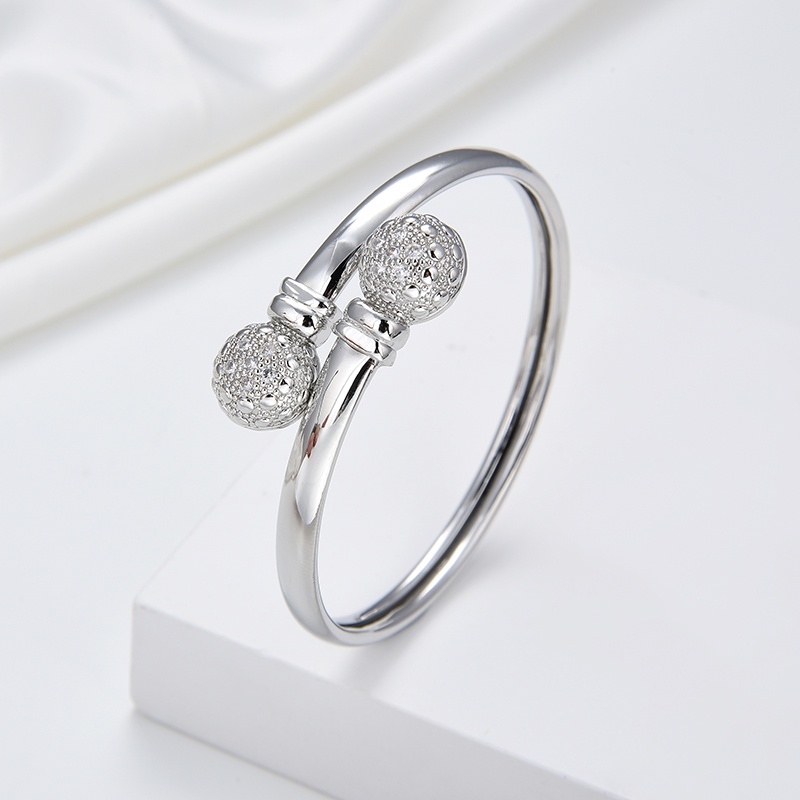 Jual HYL JEWELRY COD Couple Gelang Titaniun Bangle Perak Wanita Diamond ...