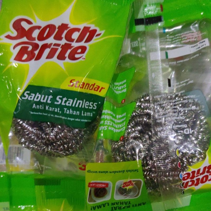 Jual Scotch Brite Sabut Stainless Sabut Kawat Cuci Piring | Shopee ... Jual Scotch Brite Sabut Stainless Sabut Kawat Cuci Piring | Shopee ...