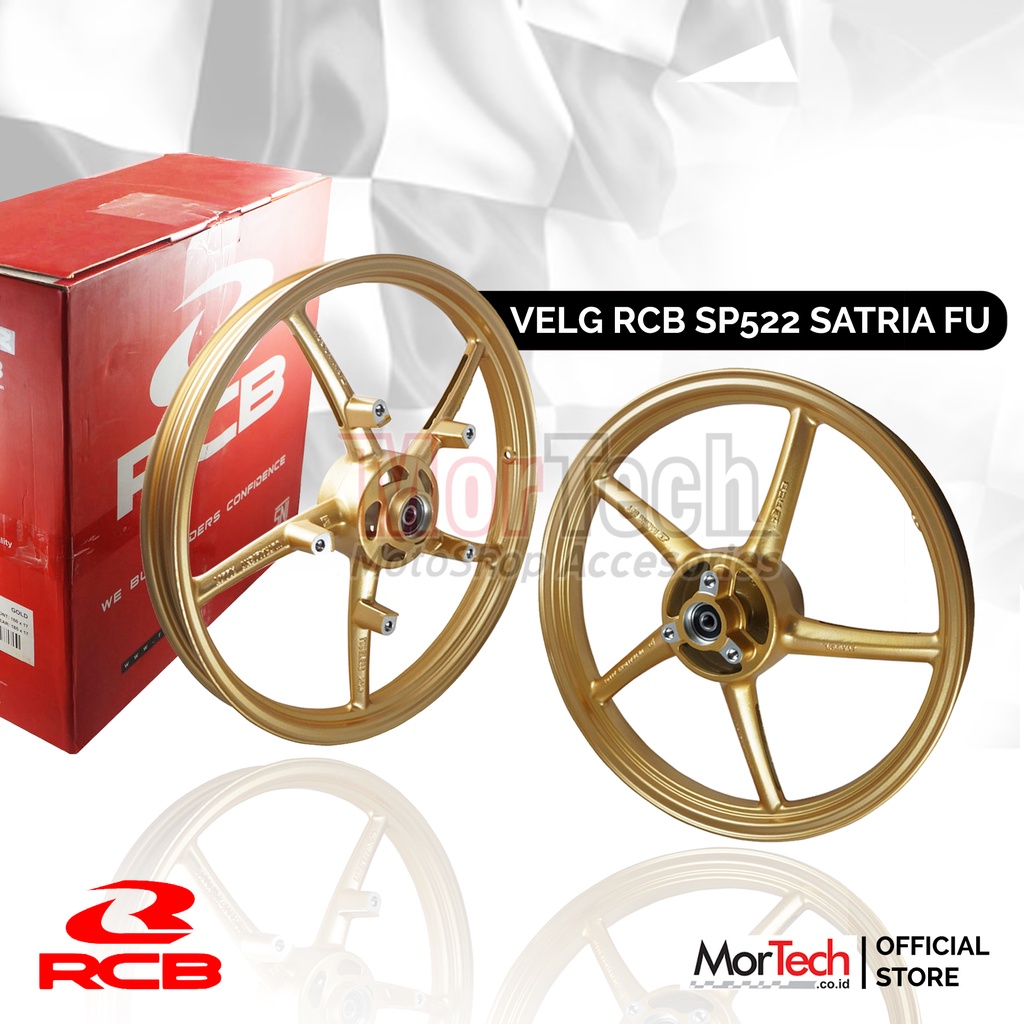 Jual Velg Pelek Racing RCB SP522 Double Disc Satria FU Fi 150cc Palang ...