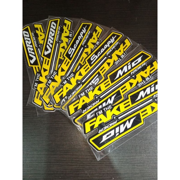 Jual Stiker Fake Body Motor | Shopee Indonesia