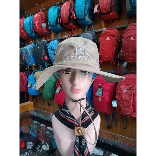 Jual TOPI RIMBA TANDEM EVAA | Shopee Indonesia
