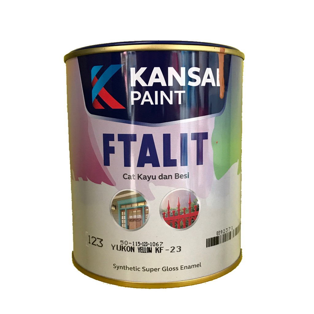 Jual Cat Kayu And Besi Kansai Ftalit Warna Gloss 1 Kg Shopee Indonesia