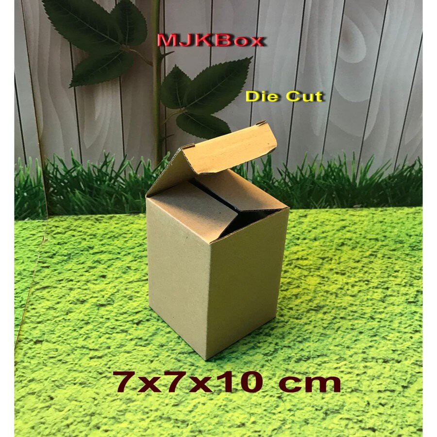 Jual Kotak Kardus karton uk. 7x7x10 cm......Die Cut kotak aksesoris dll ...