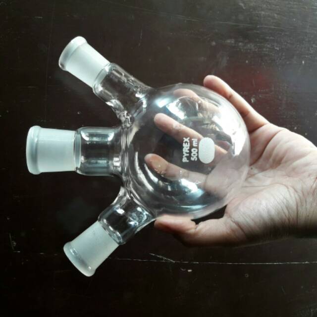 Jual Labu leher tiga 500ml pyrex | Shopee Indonesia