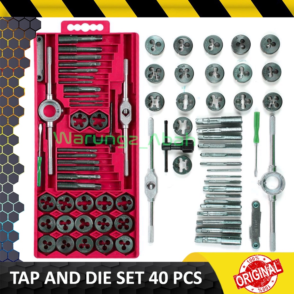 Jual ALAT GAGANG HANDLE STANG SETANG MATA BOR HENTAP HENDTAP HANDTAP HAND TAP AND DIES SET TAP ...