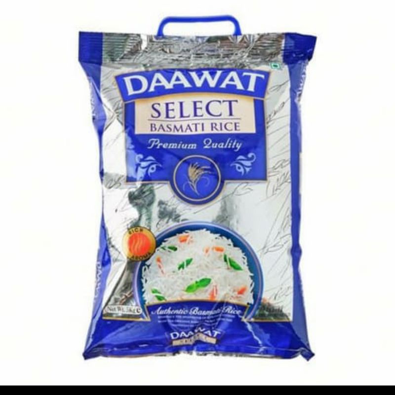 Jual Daawat Select Basmati rice 5kg | Shopee Indonesia