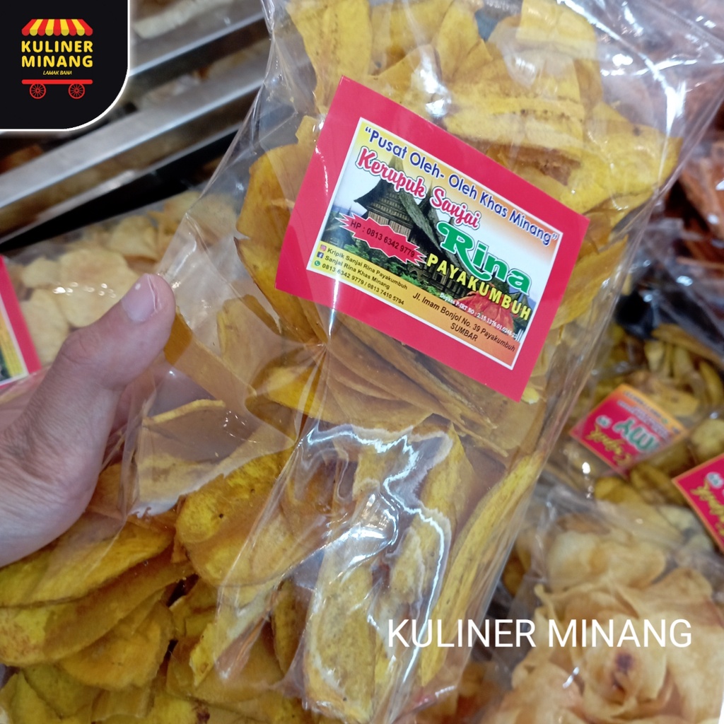 Jual Kripik pisang Rina Oleh-Oleh Asli Cemilan Kampung Makanan Khas ...