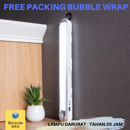 Jual KRISBOW - LAMPU DARURAT PANJANG ACE POWER LITE / EMERGENCY LAMP ...