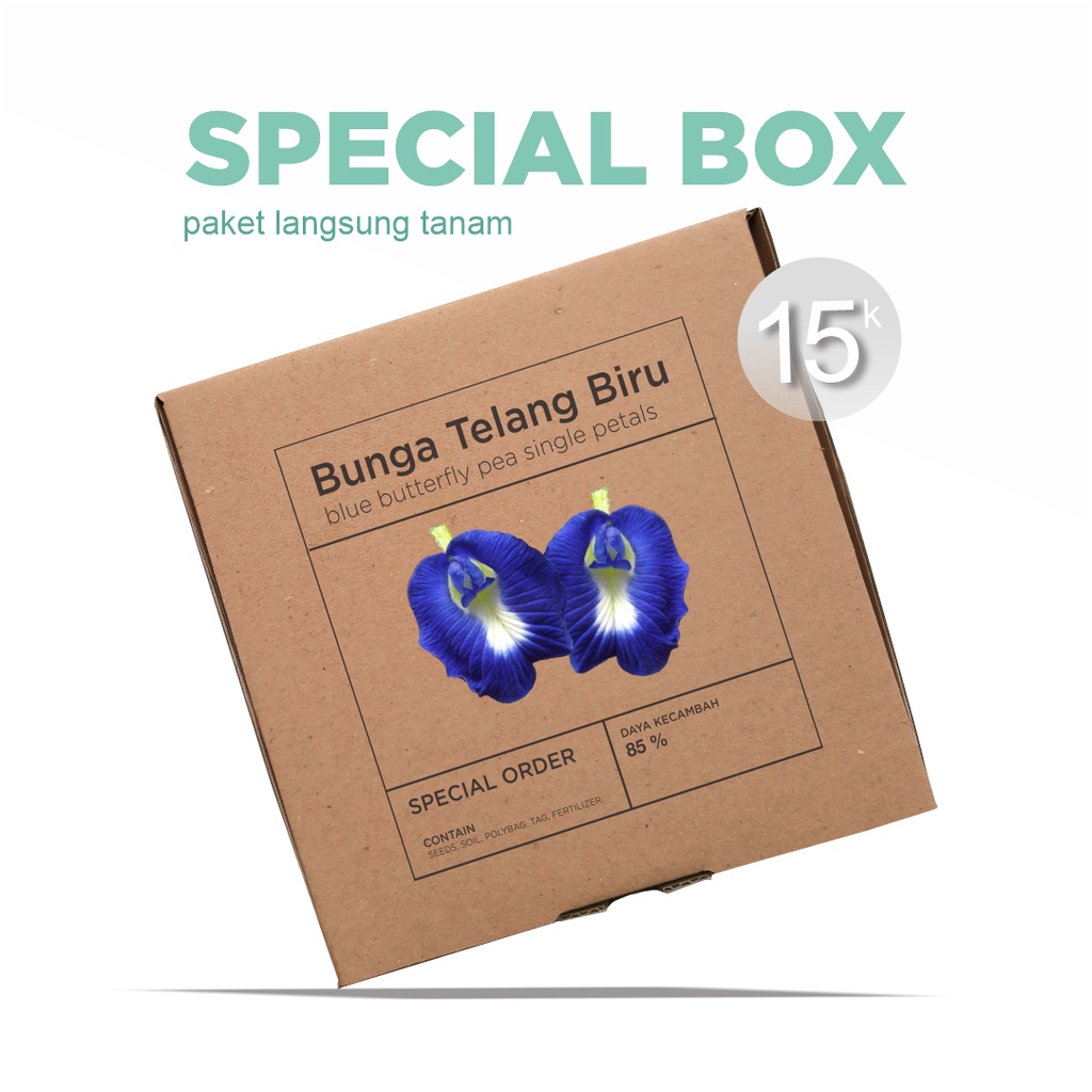 Jual Paket Langsung Tanam - Gardening Kit - SPECIAL BOX - Benih Bunga ...