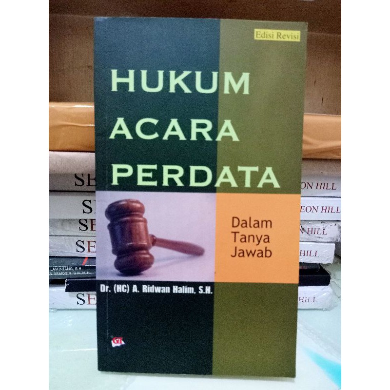 Jual Hukum acara perdata dalam tanya jawab edisi revisi - Dr. Ridwan ...