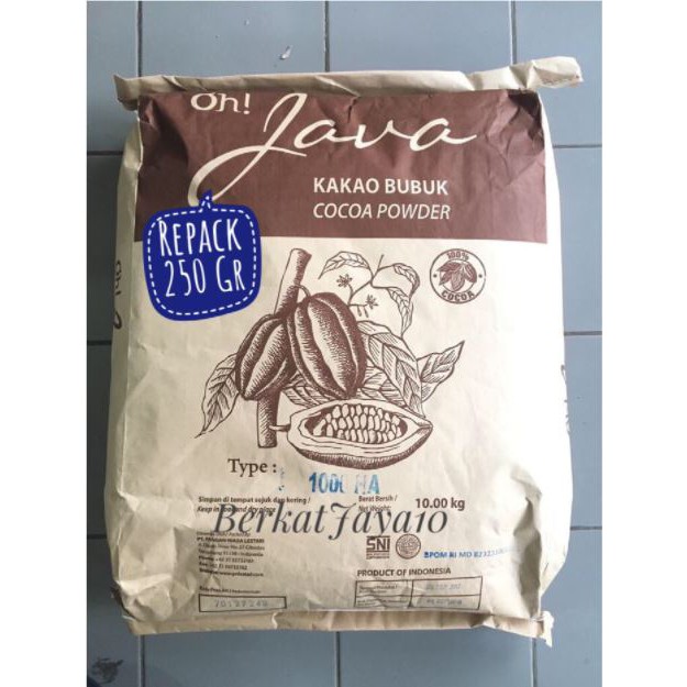 Jual BT Java Cocoa Powder Dark BT 1000 HA Coklat Bubuk Murni Premium ...