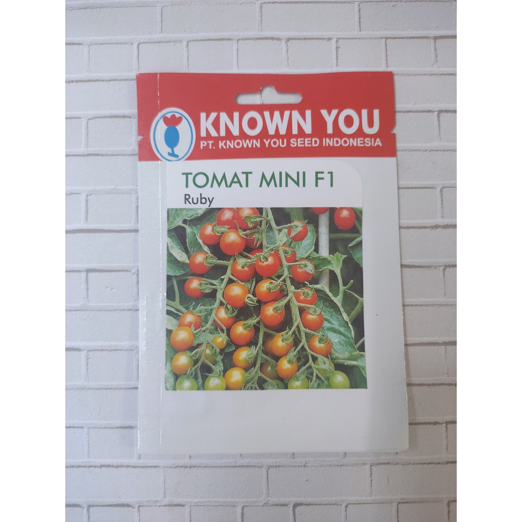 Jual Benih Biji Tomat Cherry Mini F1 Ruby (Known You Seed) | Shopee ...