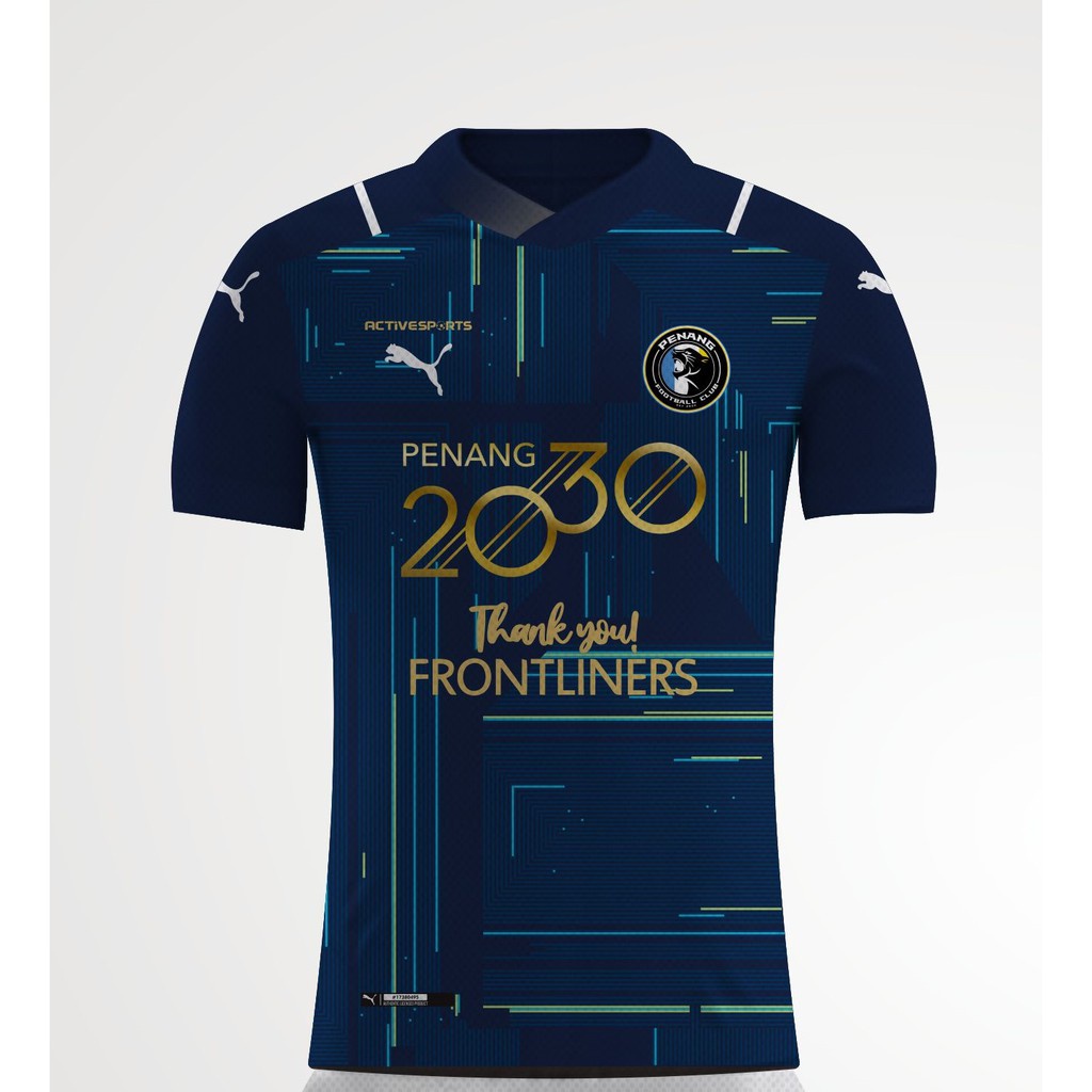 Jual Jersey Penang FC Home Away 2020-2021Full Printing Free Nama + Nomor Punggung | Shopee Indonesia