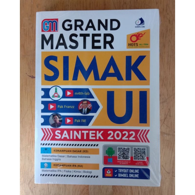 Jual GRAND MASTER SIMAK UI SAINTEK 2022 TERBARU | Shopee Indonesia Jual GRAND MASTER SIMAK UI SAINTEK 2022 TERBARU | Shopee Indonesia