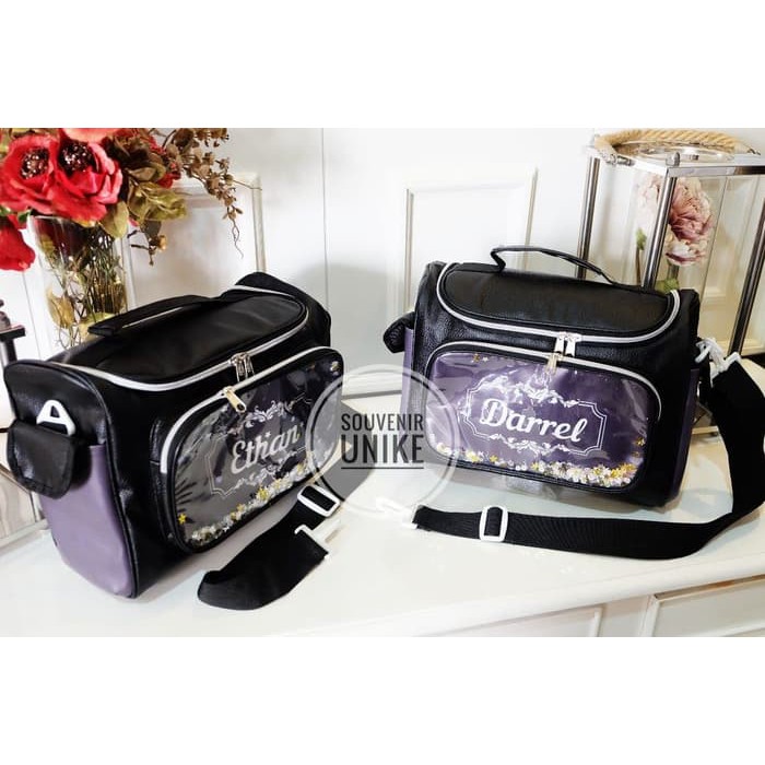 Jual PROMO TRAVEL BAG SPARKLE Premium Souvenir Ulang Tahun Goodie Bag ...