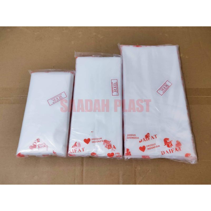 Jual plastik es batu 15x30 8500k isi +-50pcs | Shopee Indonesia