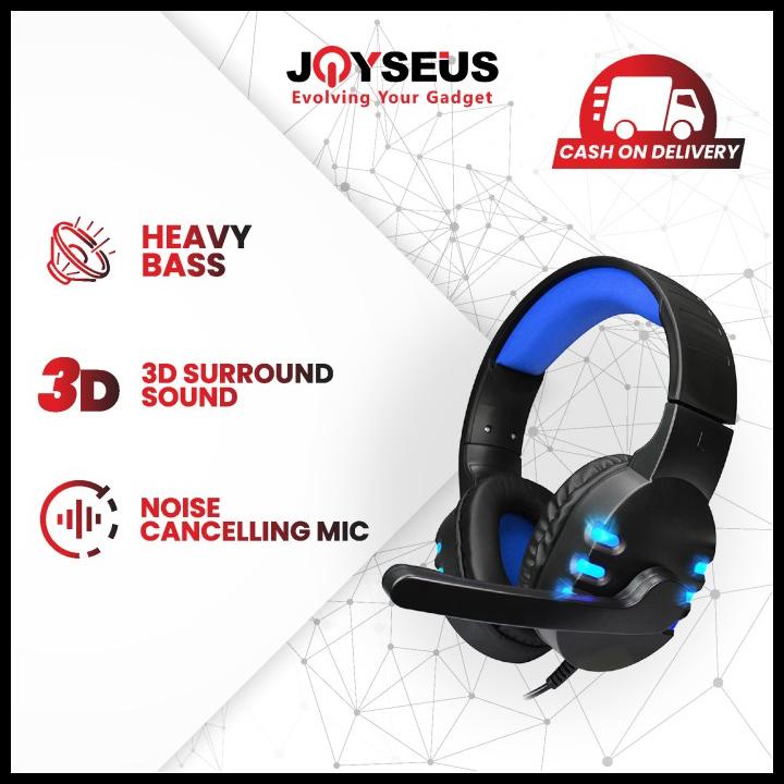 Jual Joyseus Gaming Headset Bass Tf Headphone Bluetooth With Mic ...