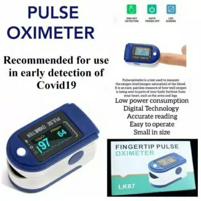 Jual FINGERTIP PULSE OXIMETER LK-88 | Shopee Indonesia