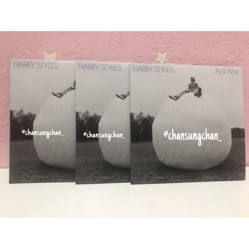 Jual Harry Styles - As It Was Hand Numbered Single CD Limited Edition ...