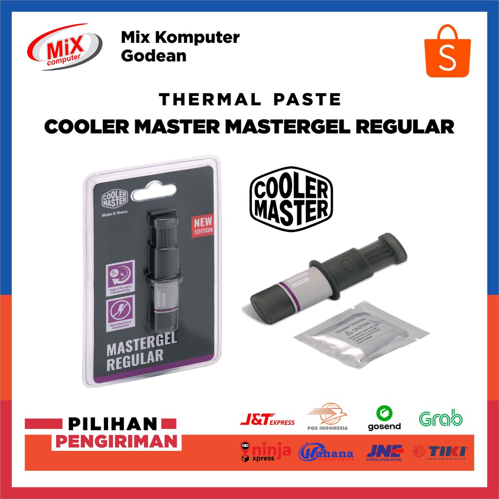 Jual Cooler Master Thermal Pasta MasterGel Regular New Edition | Shopee ...