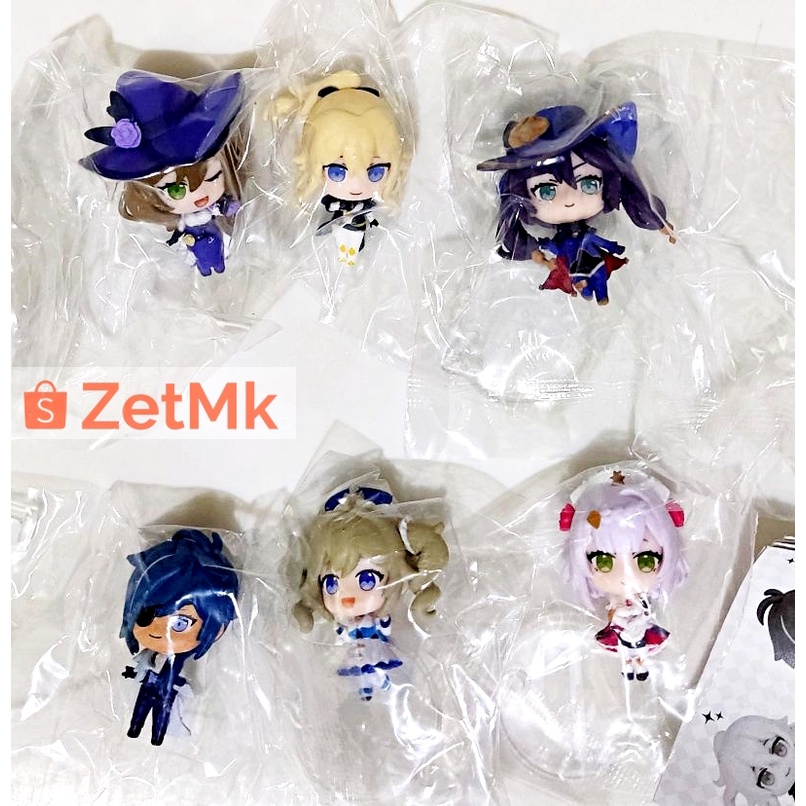 Jual Genshin Impact Capsule Collection Figure vol 3 Mona Lisa Jean ...