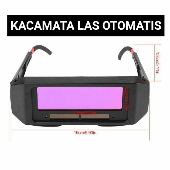 Jual Kacamata Las Otomatis Kaca Mata Auto Gelap Automatic Welding Glass ...