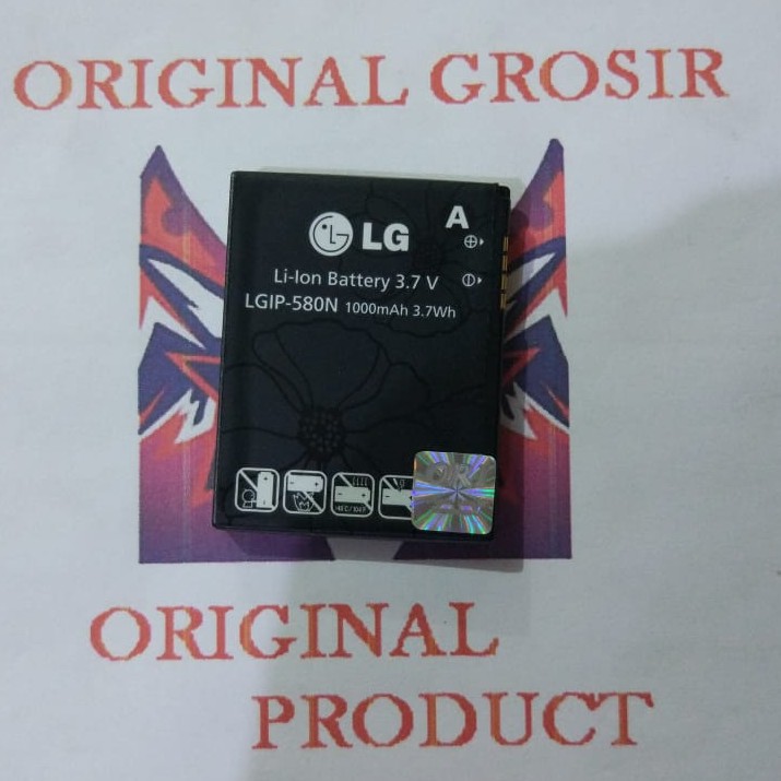 Jual Baterai battery LG LGIP-580N Original100% | Shopee Indonesia