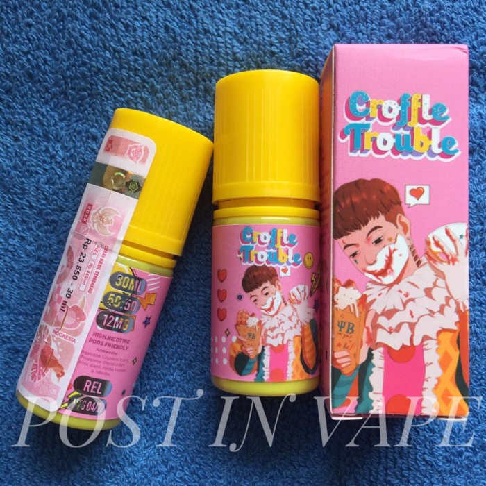 Jual YB Croffle Trouble Original 30ml - Pods Friendly Liquid Reza Arap ...