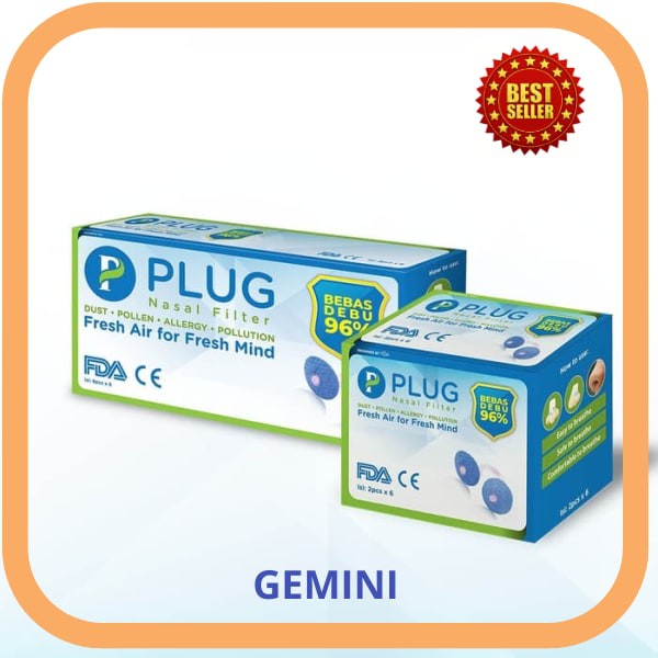 Jual PLUG Nasal Filter paket B 2 box (@Isi: 6x2pcs 6x8pcs) | Shopee ...