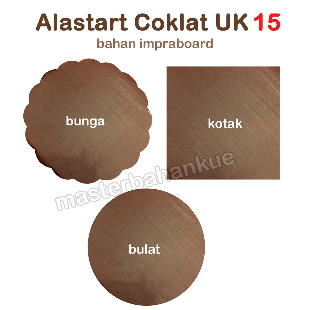 Jual Alas tart Coklat impraboard UK 15 cm | Shopee Indonesia