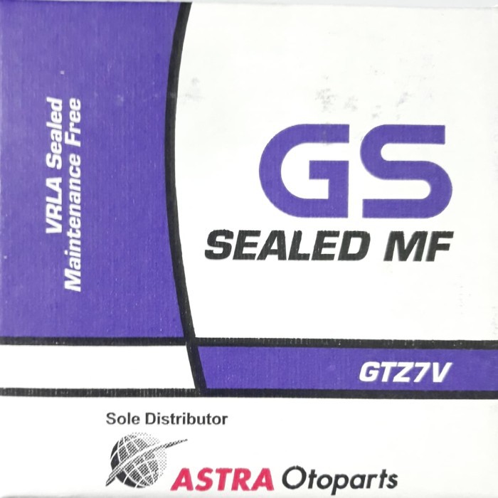 Jual AKI GS GTZ7V KERING ASTRA | Shopee Indonesia