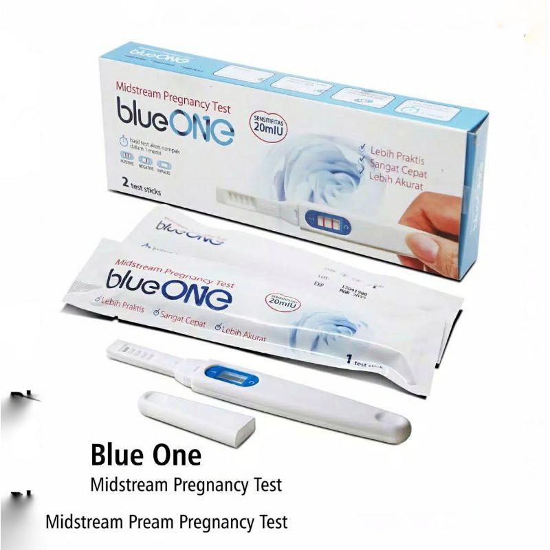 Jual Test pack / Tes kehamilan/ testpack / Merk BLUeONE / BlueONE ...