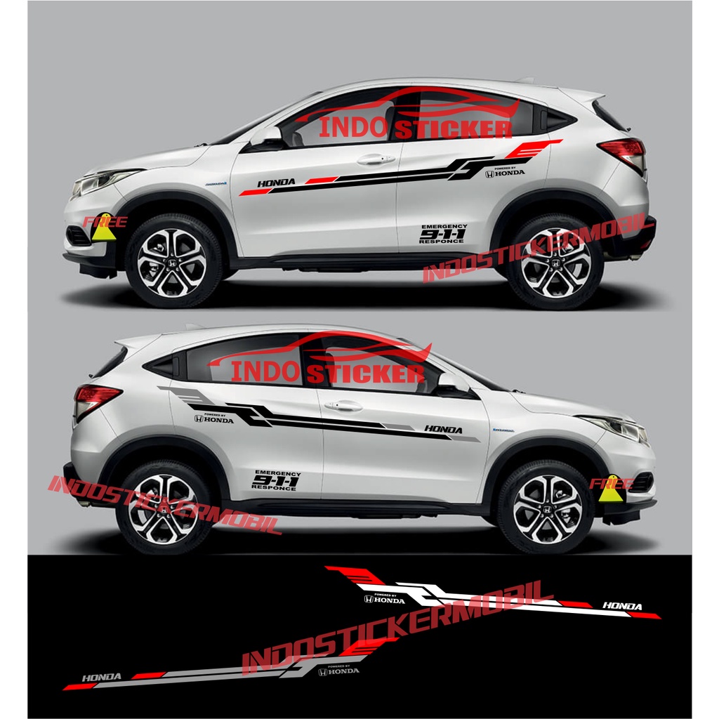 Jual CUTTING STICKER MOBIL HRV CRV STICKER STIKER MOBIL HONDA HRV CRV ...