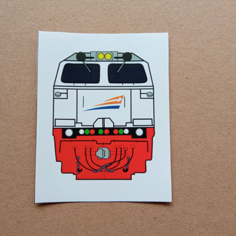 Jual Stiker Lokomotif Series CC206 | Bisa 1 an | Shopee Indonesia