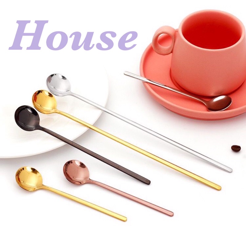 Jual SENDOK TEH SENDOK KOPI GAGANG PANJANG SUS 304 STAINLESS STEEL FOOD ...