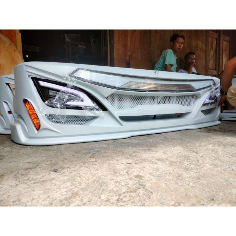 Jual Bemper patriot truk / pickup depan model patriot Bahan Plat besi 1 ...