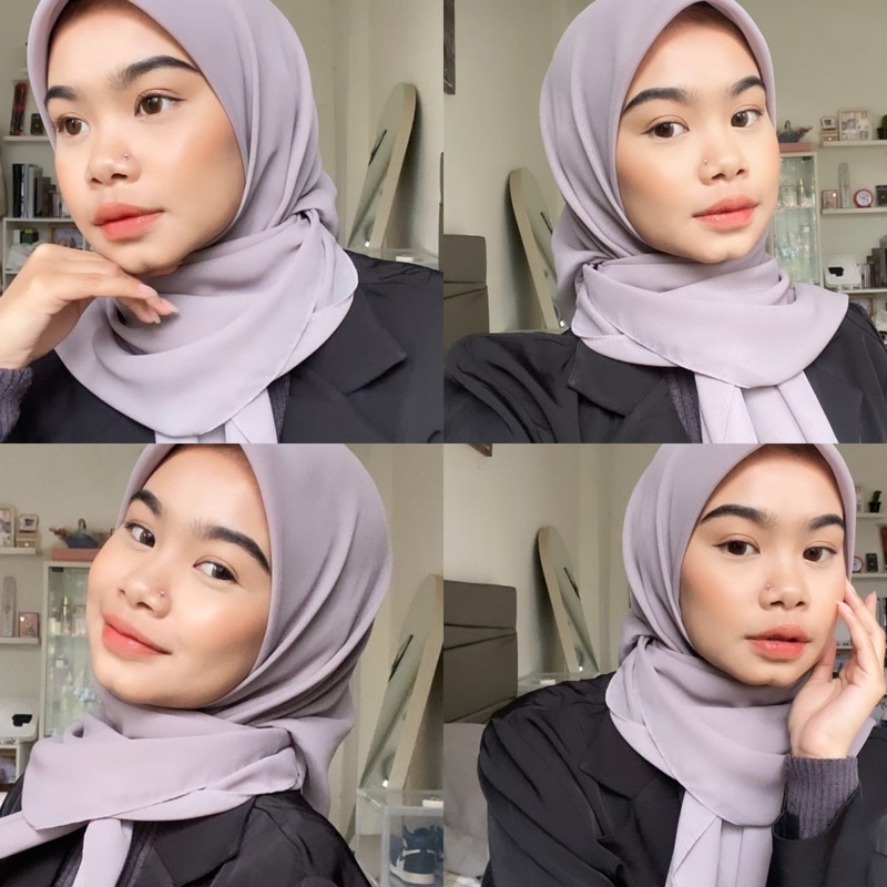 Jual PLAIN HIJAB | bella square | Shopee Indonesia
