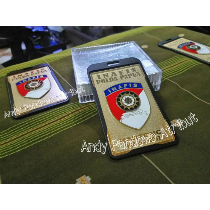 Jual name tag plat inafis polri | Shopee Indonesia
