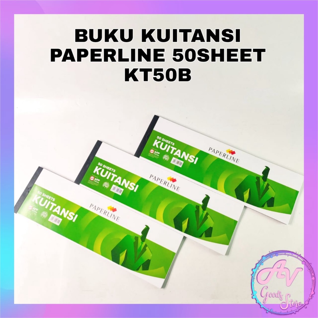 Jual Kwitansi / Buku Kuitansi / Buku Kwitansi Paperline BESAR KT50B ...