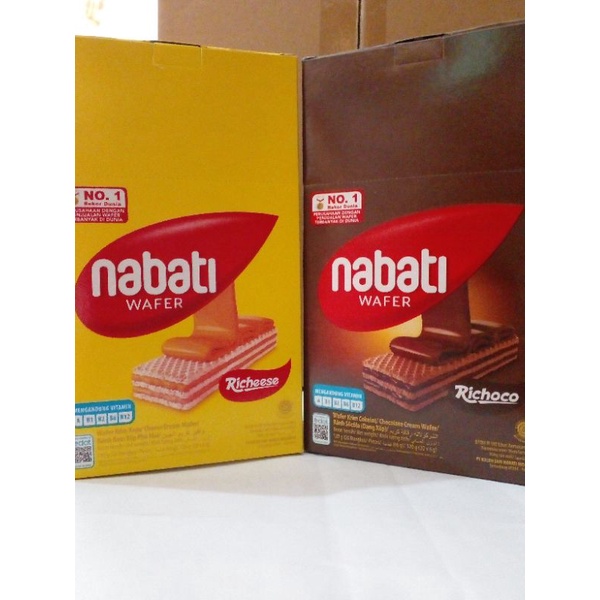 Jual Nabati Wafer box 6gr x 20pcs | Shopee Indonesia