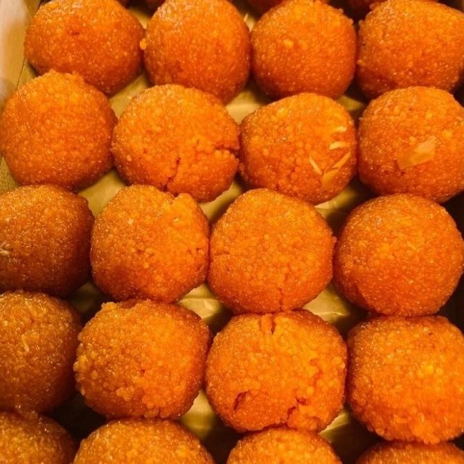 Jual cusss order] Manisan India Motichoor Laddu 250gr home Made ...
