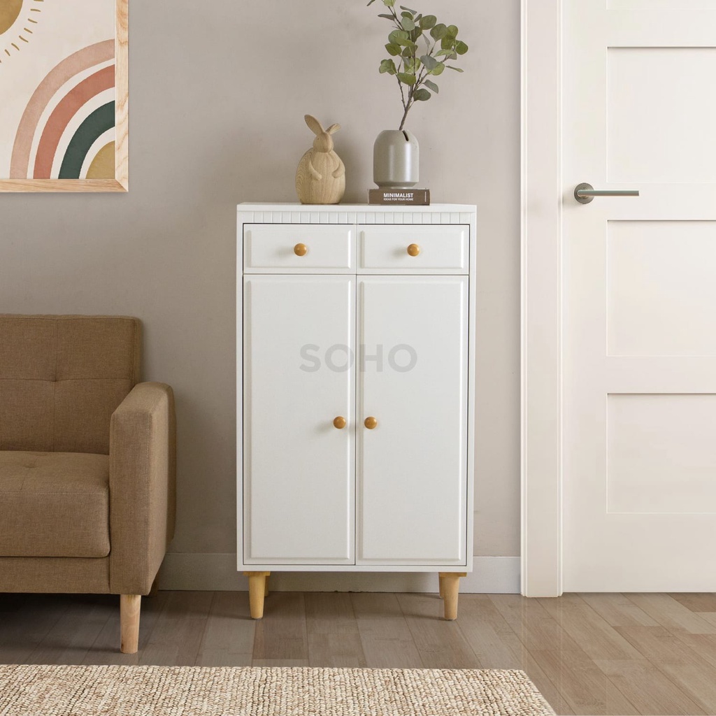 Jual SOHO.ID Ellis Shoe Cabinet - Lemari Rak Sepatu Minimalis | Shopee ...