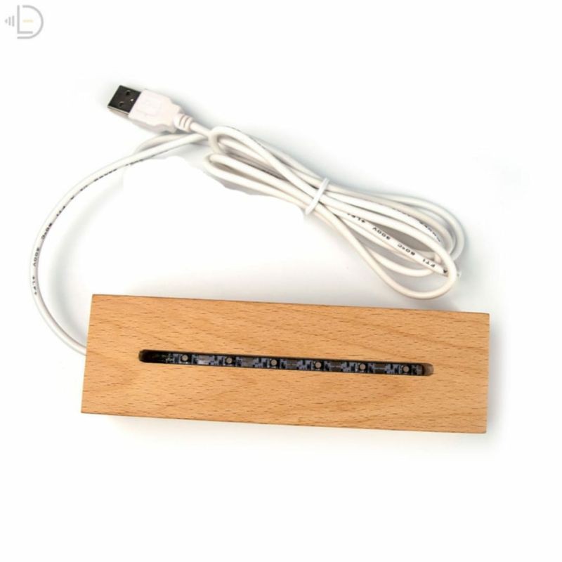 Jual Base A5 Acrylic Led / Stand Acrylic Led / Lampu Hias Acrylic ...