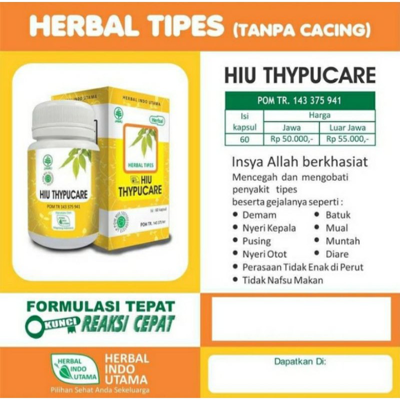Jual obat tipes THYPUCARE herbal alami untuk types | Shopee Indonesia