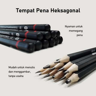 Jual 12 pcs Pensil gambar sketsa set lengkap 2H H F B HB 2B 3B 4B 5B 6B 7B 8B Charcoal Pensil ...