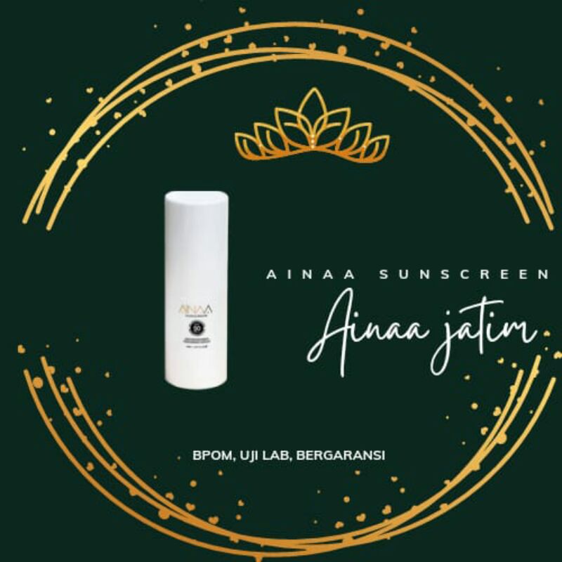 Jual Ainaa Sunscreen Aina Beauty Whitening Perfect SPF50+ PA++ Sunblok ...